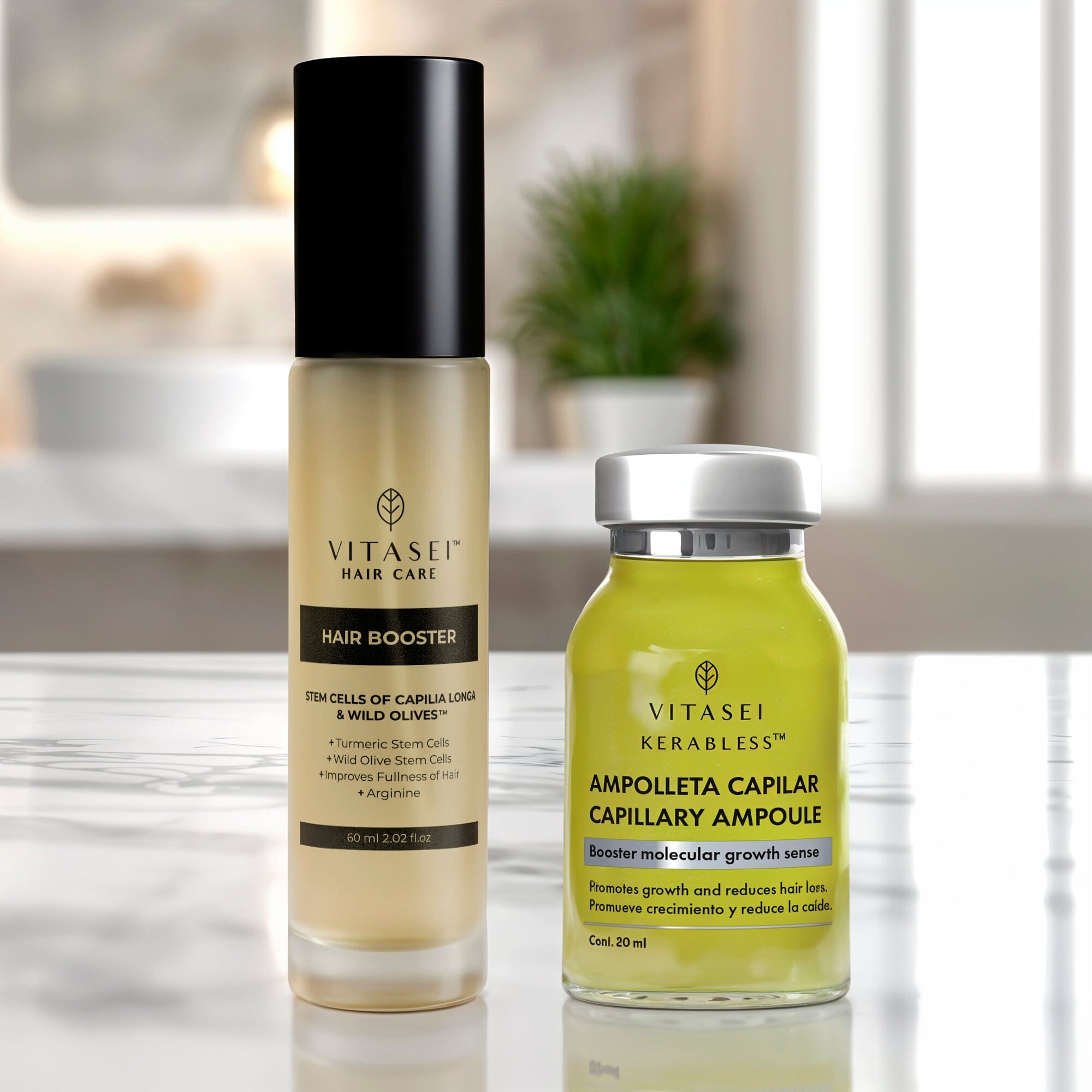 Hair Booster with Capilia Longa Stem Cells + Capillary Ampoule – vitasei
